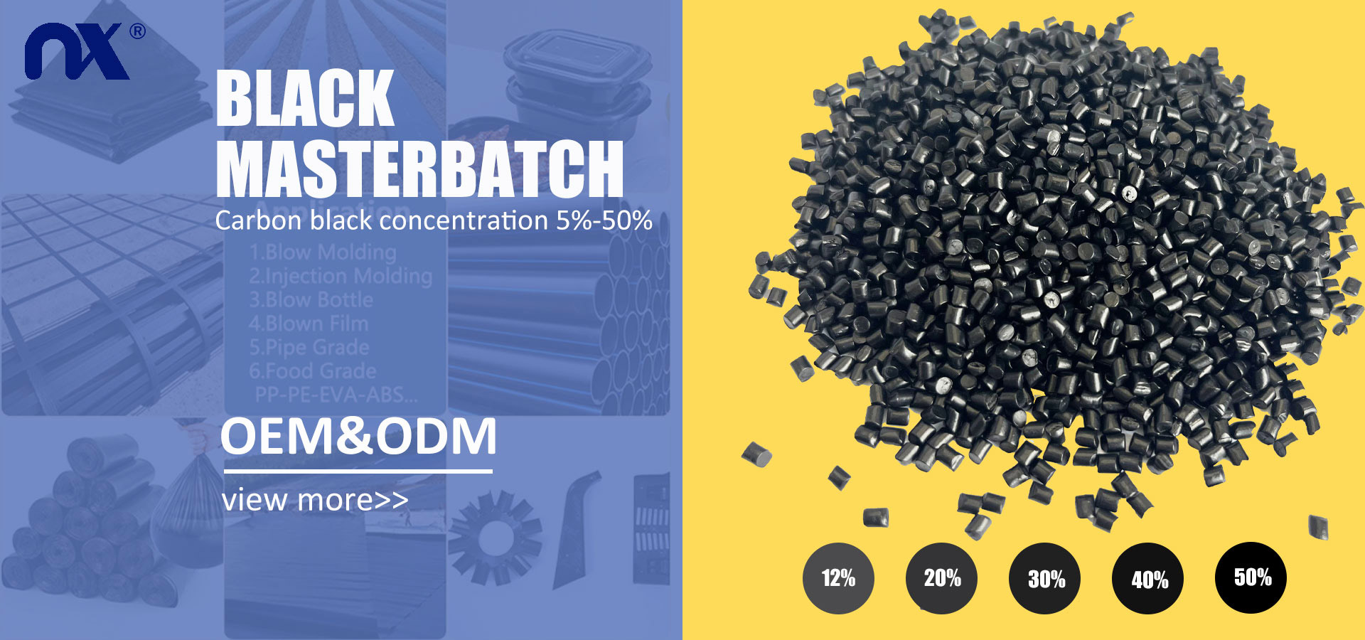 Masterbatch de plástico_Color Masterbatch_Filler Masterbatch-Nuoxin New Materials (Shandong) Co ...